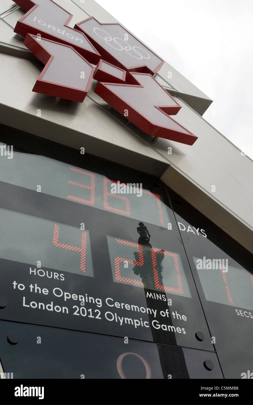Olympic count down clock hi-res stock photography and images - Alamy