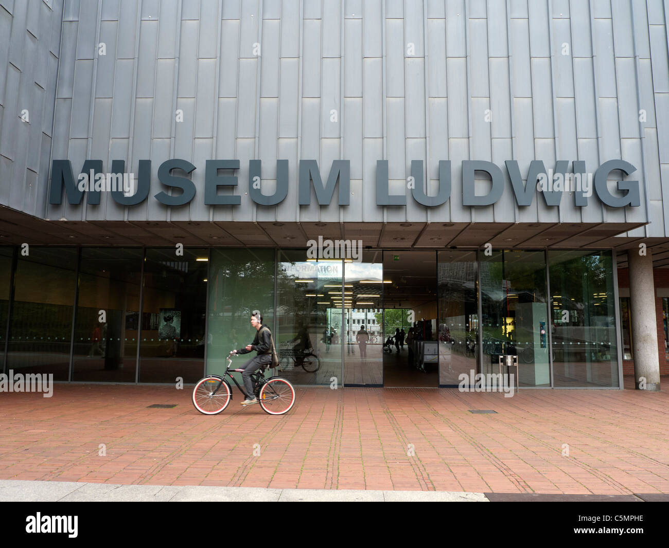 Exterior view of Museum Ludwig modern art museum in Cologne Germany Stock Photo - Alamy