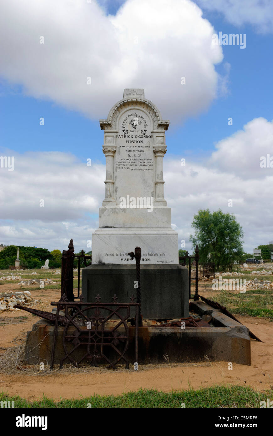 Old Pioneer Cemetery in Charters Towers - Queensland, Australia Stock ...