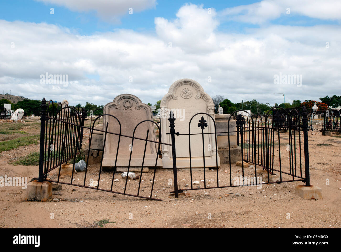 Old Pioneer Cemetery in Charters Towers - Queensland, Australia Stock ...