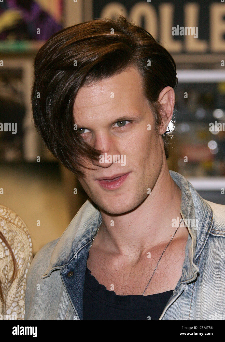 MATT SMITH DOCTOR WHO DVD SIGNING HOLLYWOOD LOS ANGELES CALIFORNIA USA ...