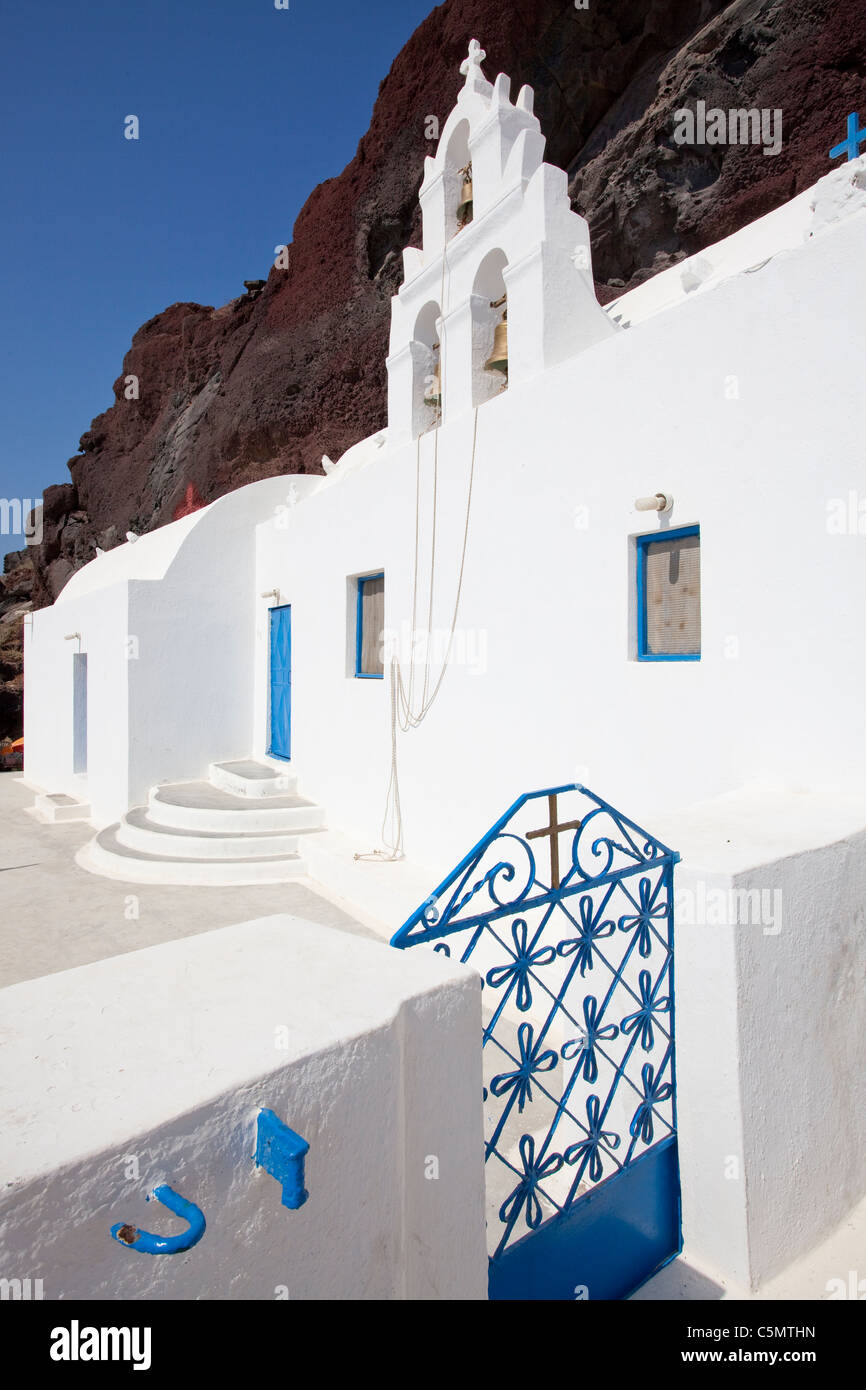 Santorini gate hi-res stock photography and images - Alamy