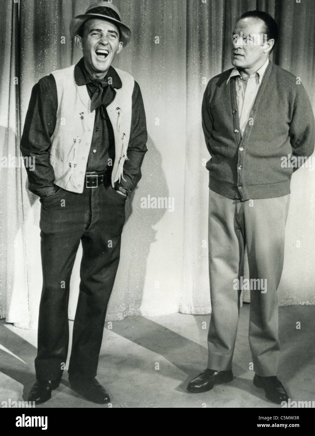 BING CROSBY at left with Bob Hope about 1958 Stock Photo - Alamy
