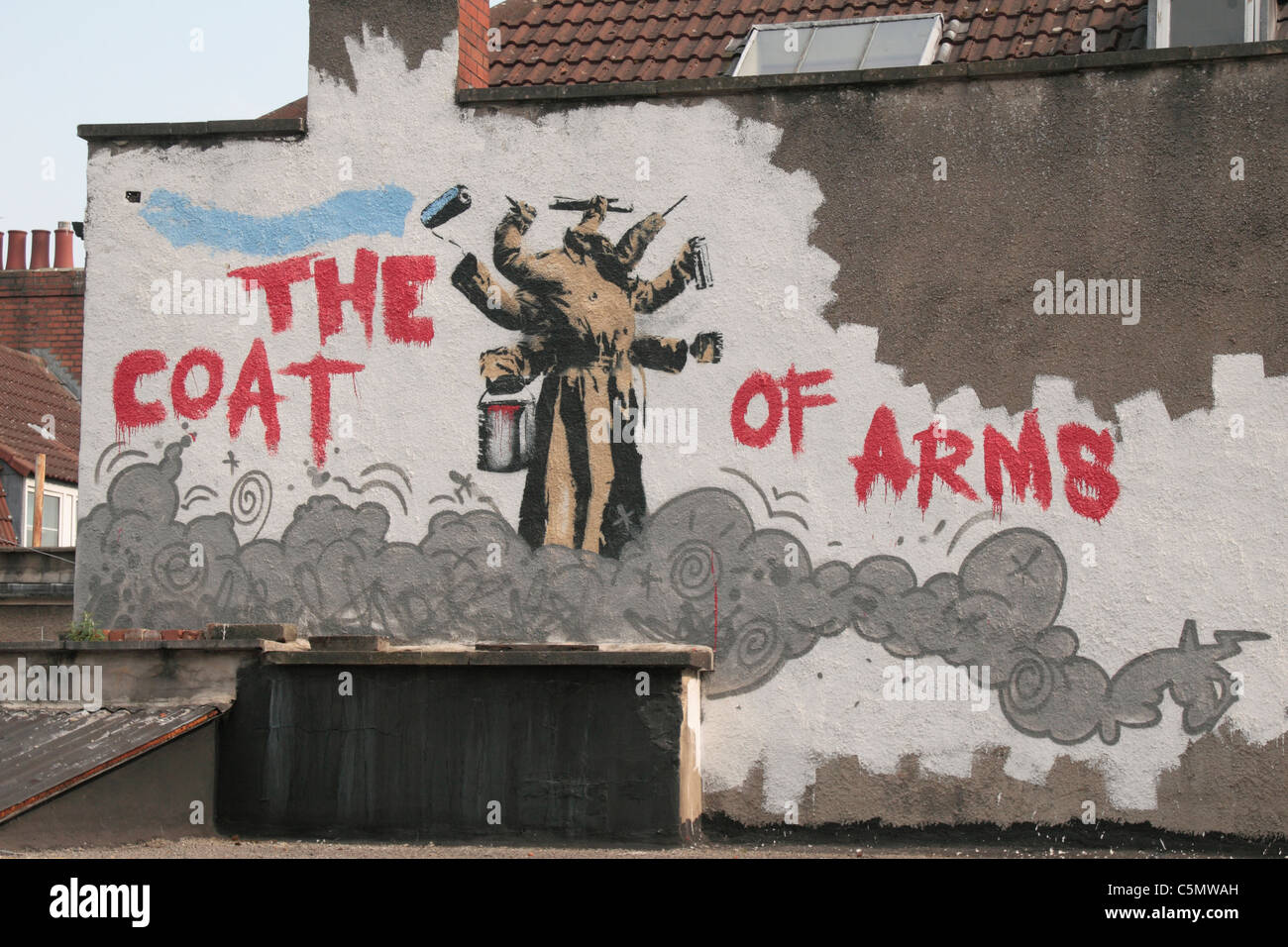Coat arms graffiti nick walker hi-res stock photography and images - Alamy