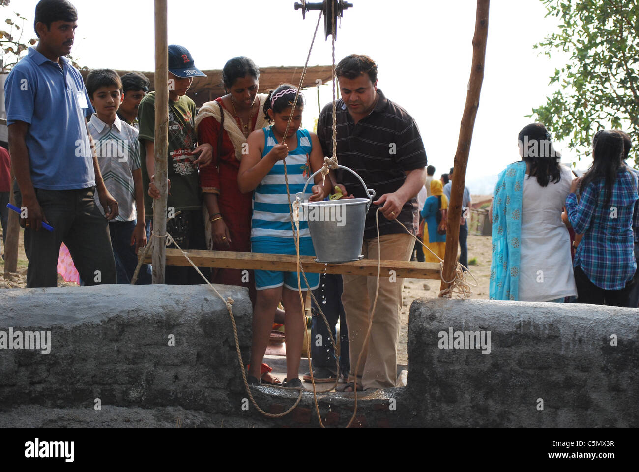 Pulling water well hi-res stock photography and images - Alamy