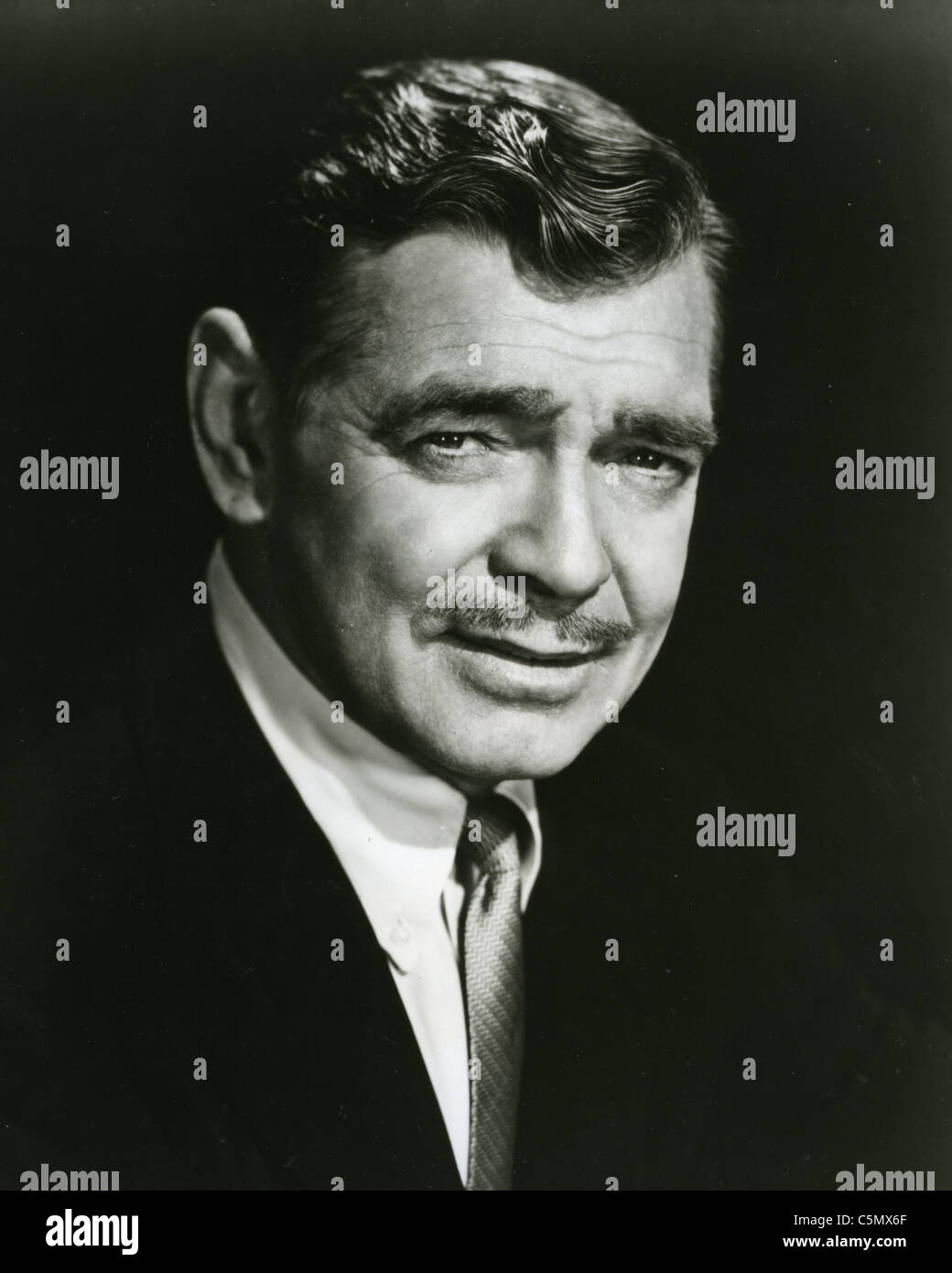 CLARK GABLE (1901-1960) US film actor about 1955 Stock Photo - Alamy