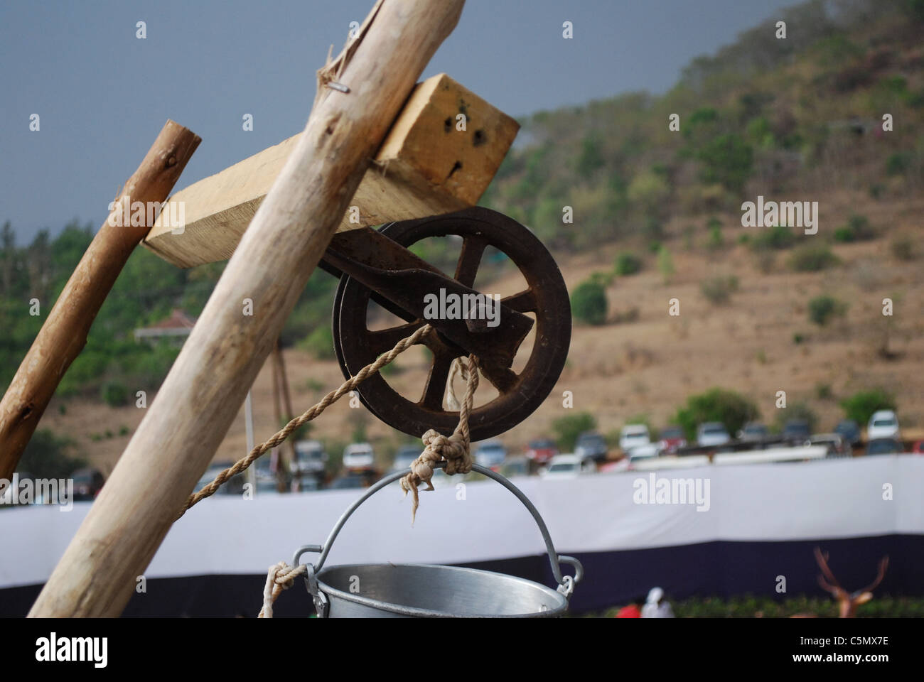 Water Well Pulley High Resolution Stock Photography and Images - Alamy