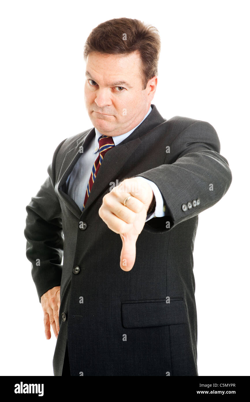 Cut out angry business man hi-res stock photography and images - Alamy