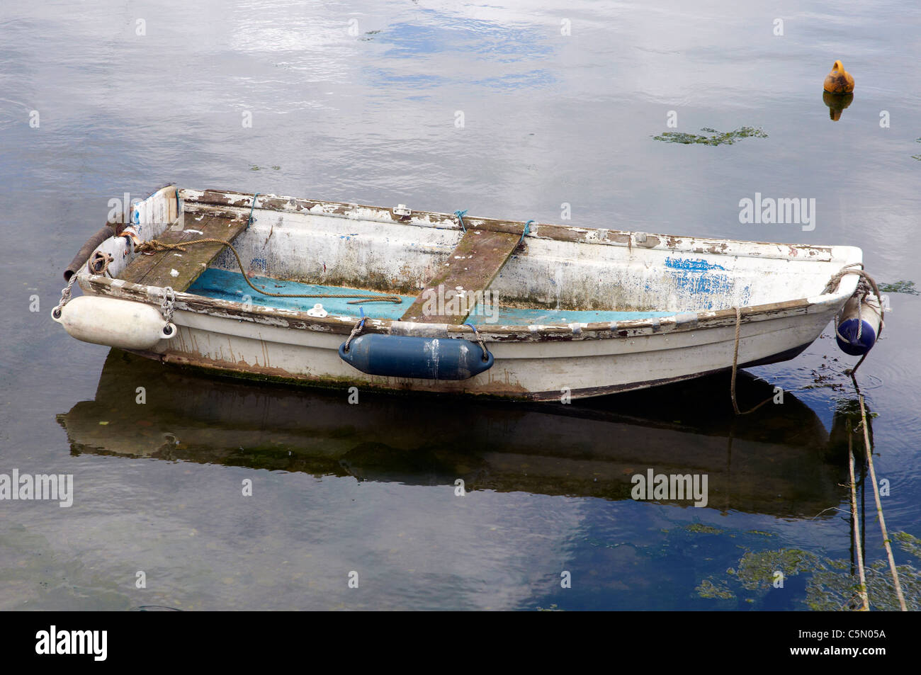 Neglected dinghy hi-res stock photography and images - Alamy