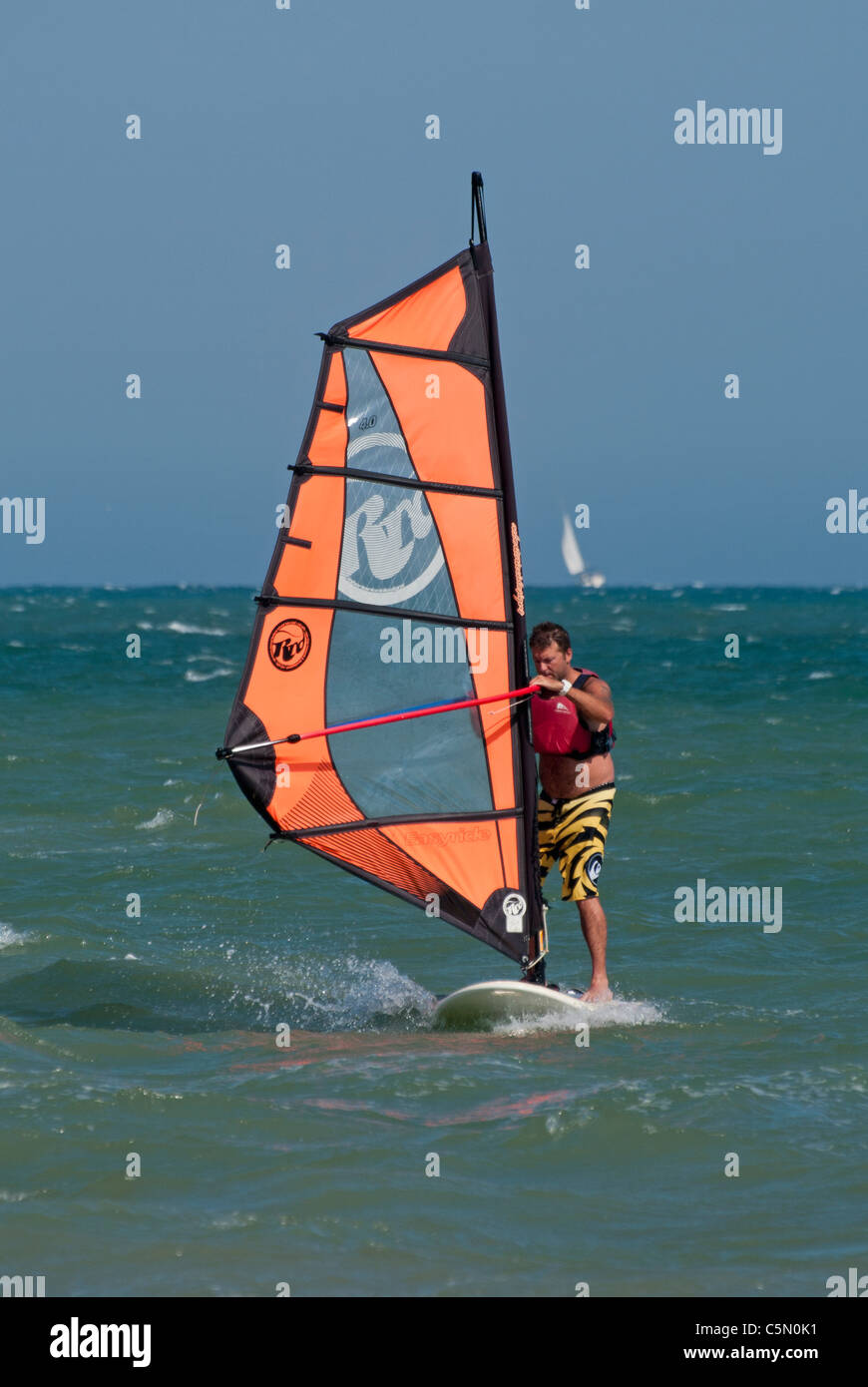 Male windsurfer hi-res stock photography and images - Alamy