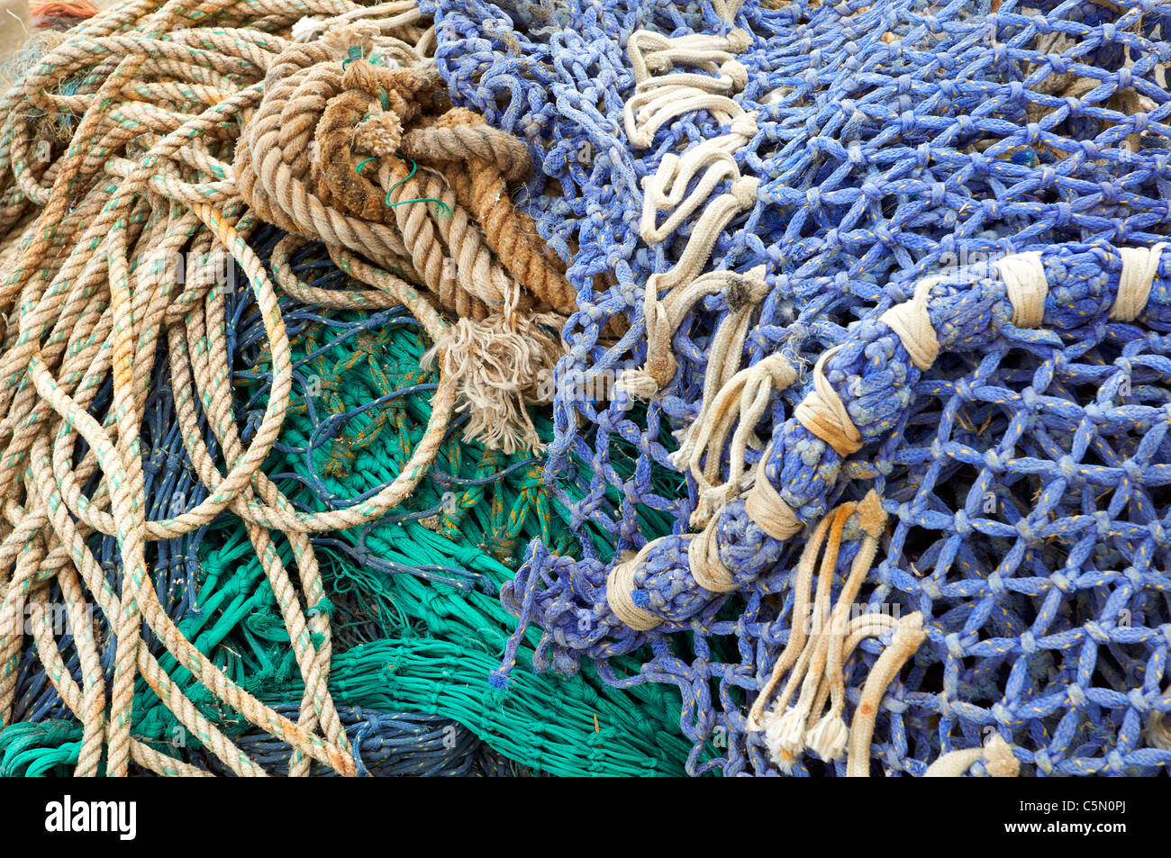 Rope nets ropes hi-res stock photography and images - Alamy