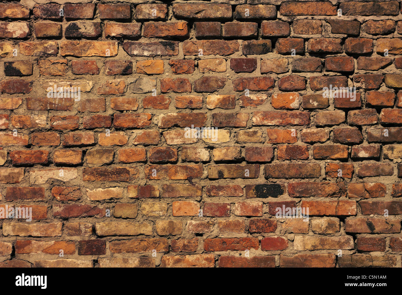 Detail of the brick walls of the old Stock Photo - Alamy