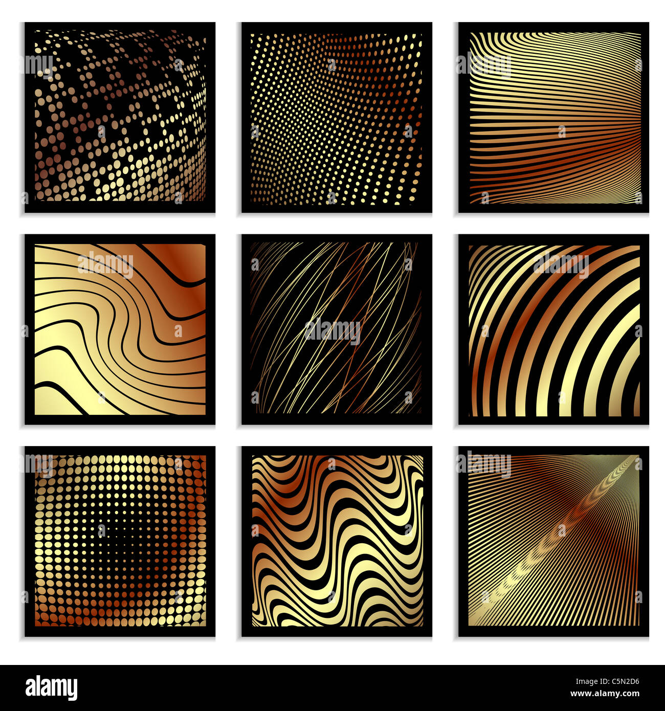 Warp stripes Cut Out Stock Images & Pictures - Alamy