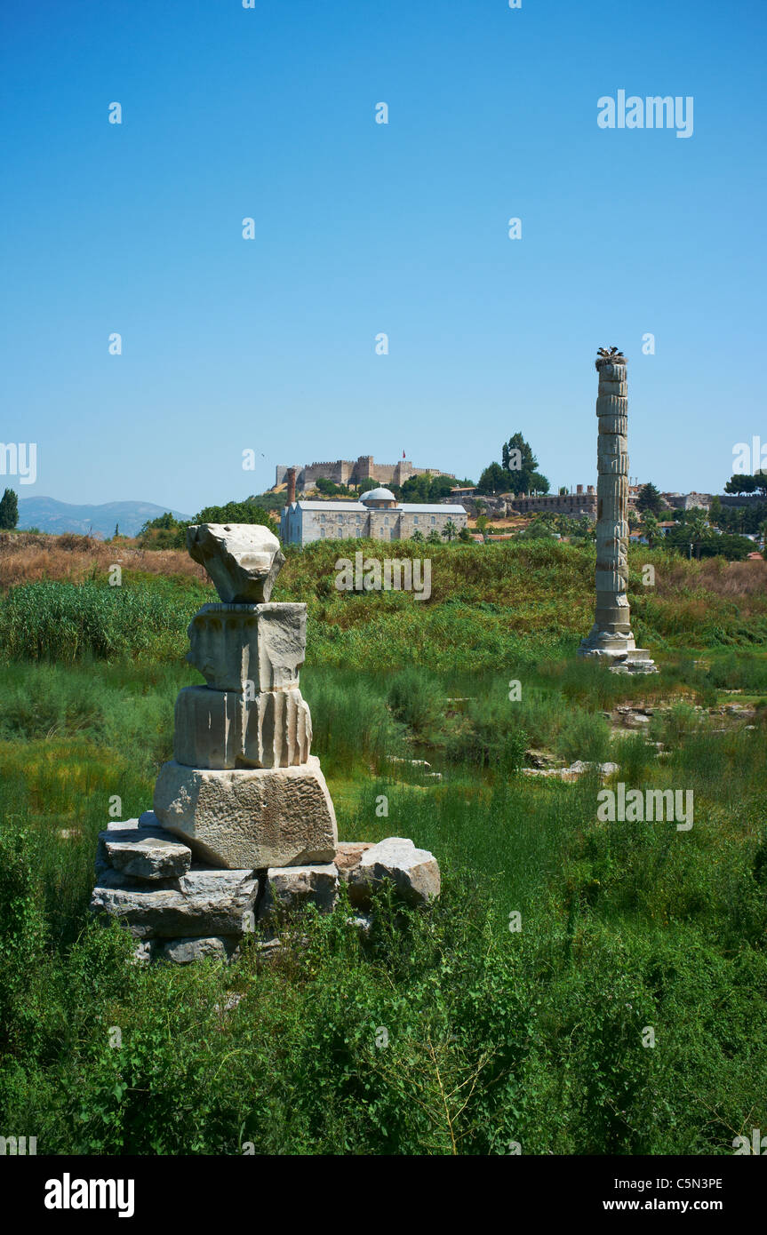 The temple of Artemis Ephesus Turkey Stock Photo - Alamy