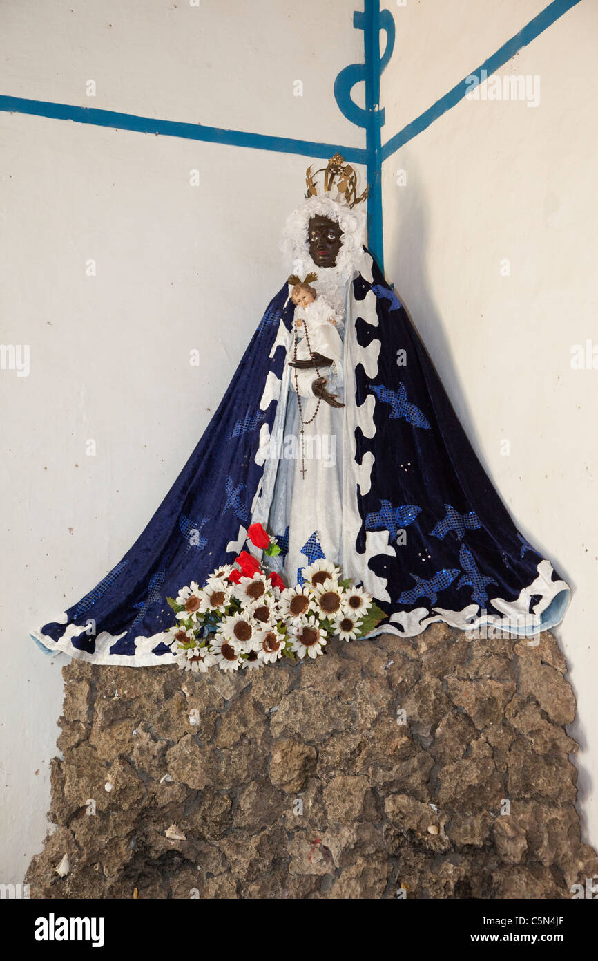 Cuba, Trinidad. Yemalla Shrine, Templo de Yemalla , a Yoruba Orisha ...