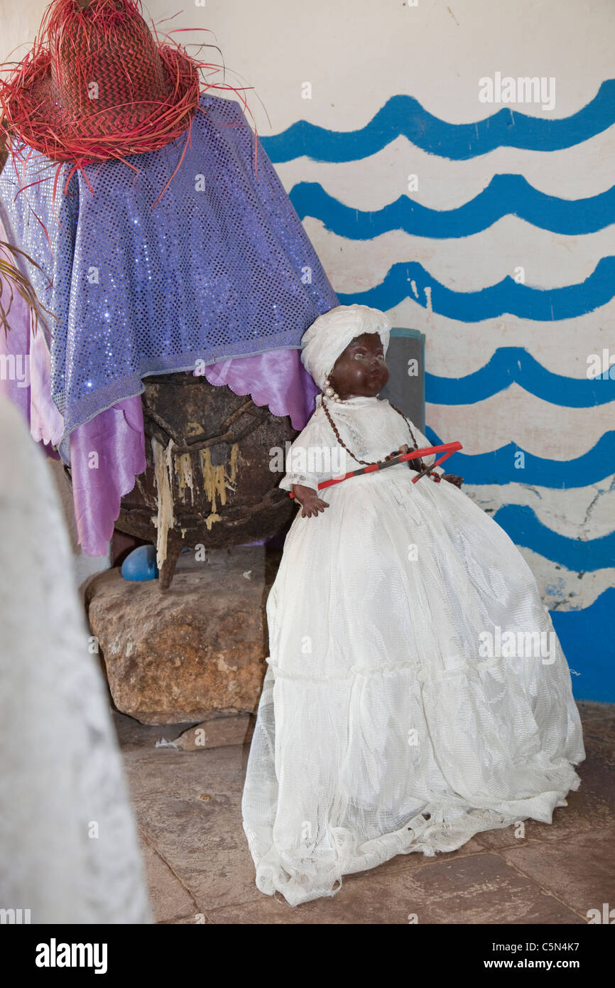 Cuba, Trinidad. Yemalla Shrine, Templo de Yemalla , a Yoruba Orisha ...