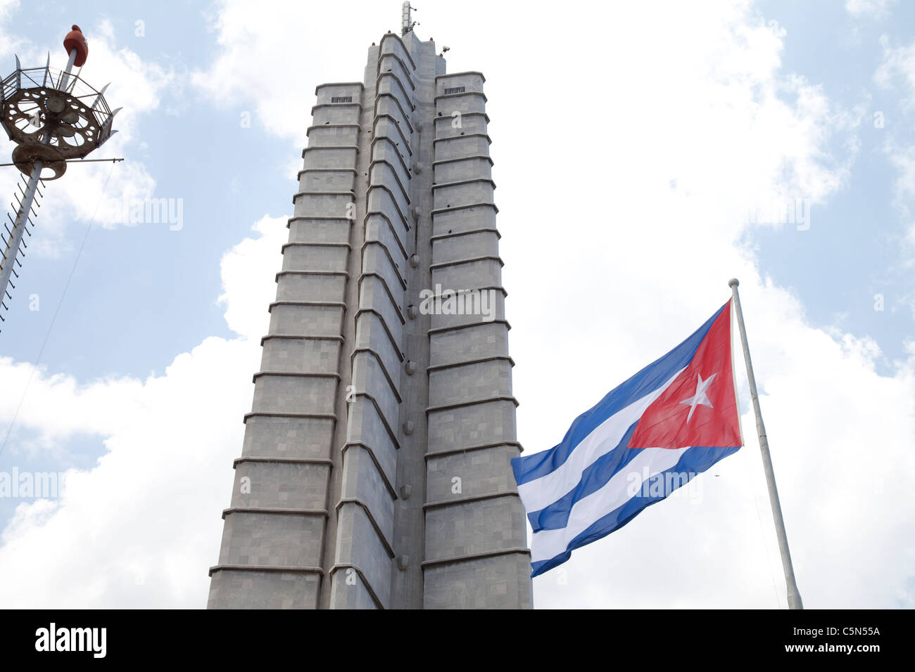 The Jose Martí statue at Revolution Square Havana Habana Cuba Stock ...