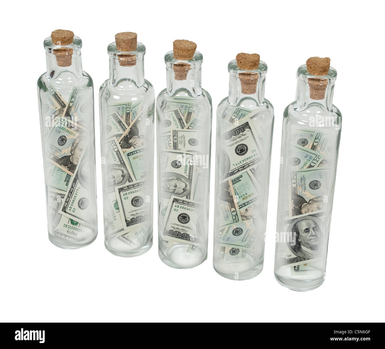 Tall thin glass bottles hi-res stock photography and images - Alamy