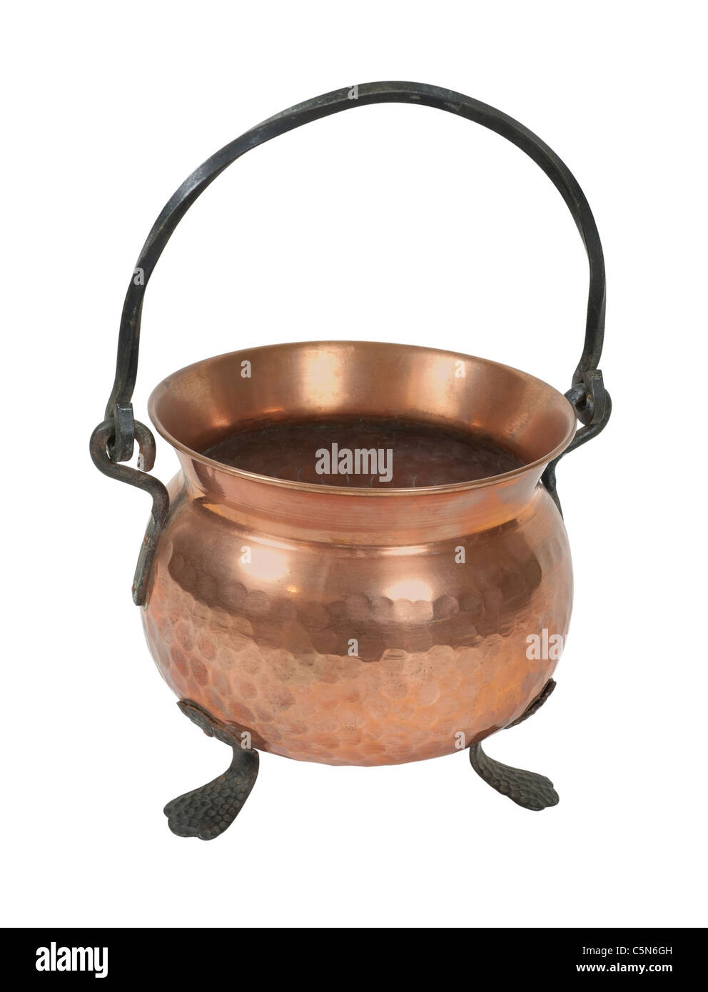 Vintage copper vessel Cut Out Stock Images & Pictures - Alamy