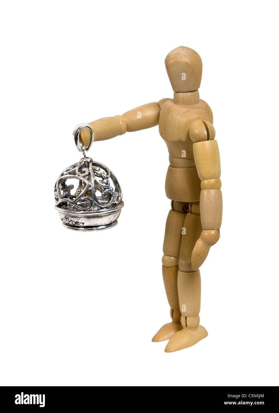 Carrying a bird in a fancy birdcage that makes its home - Path included ...