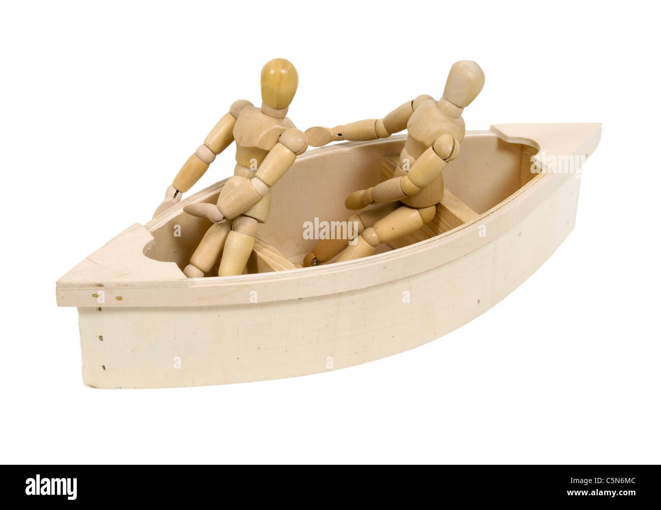 Row boat Cut Out Stock Images & Pictures - Alamy