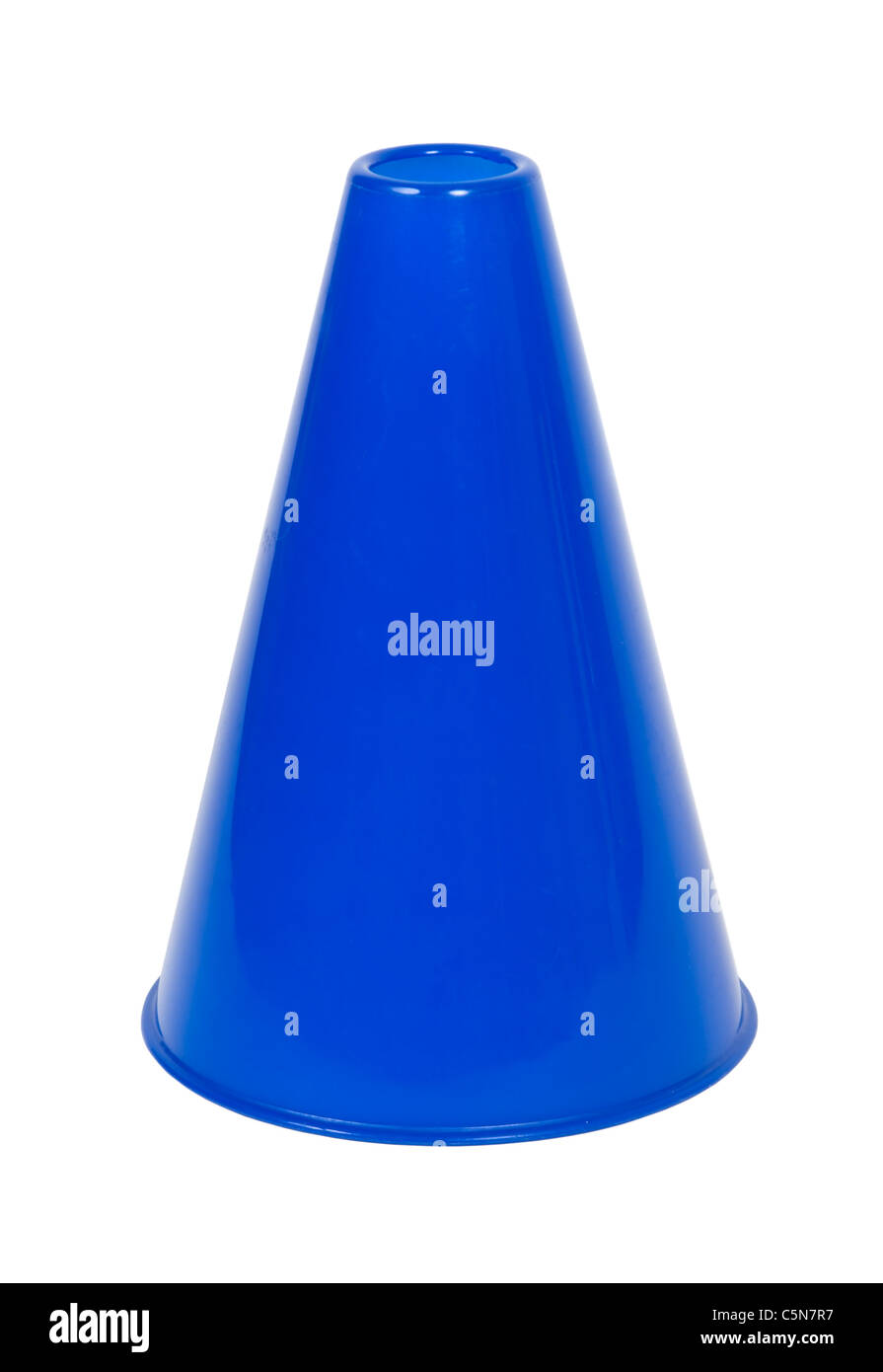 Blue megaphone hi-res stock photography and images - Alamy