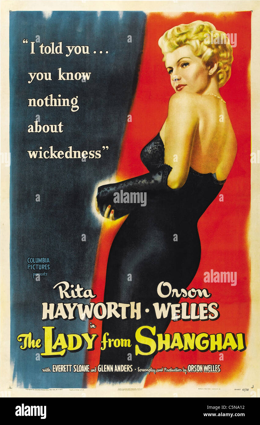 Lady From Shanghai 1947 High Resolution Stock Photography and Images ...