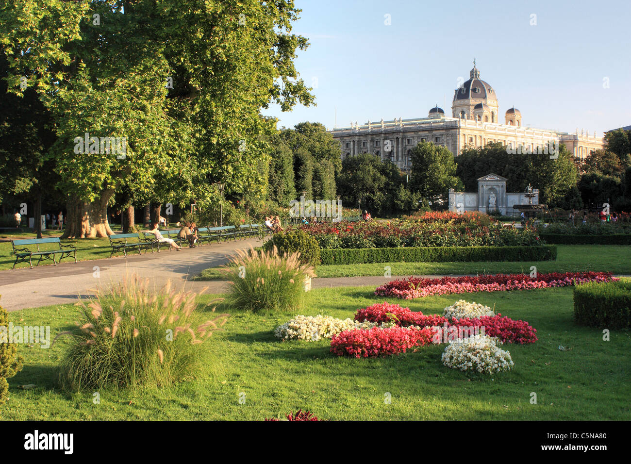 Volksgarten in Vienna, Austria Stock Photo - Alamy