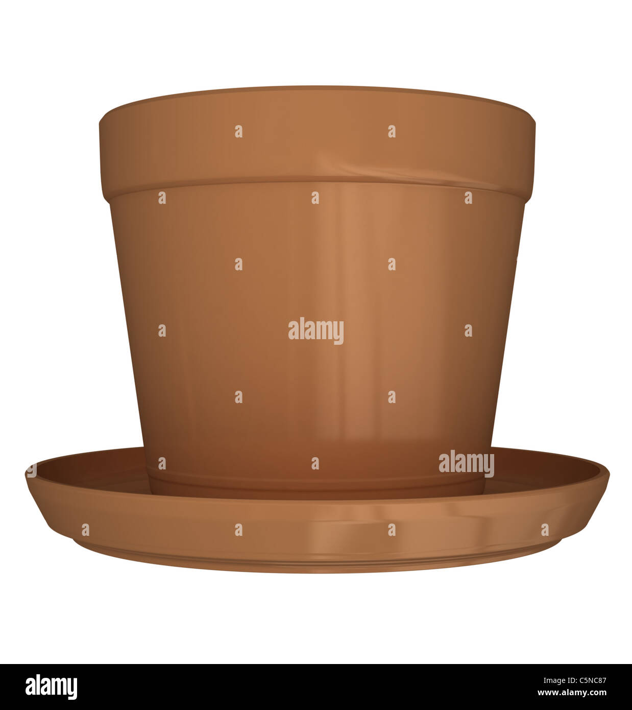 Empty flower pot Stock Photo - Alamy