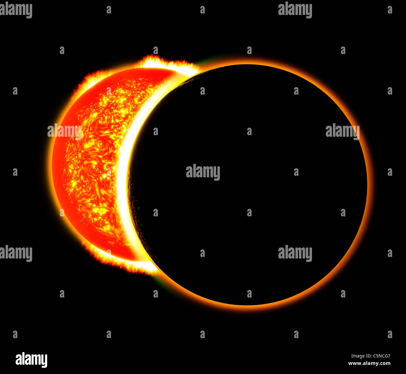 Solar moon hi-res stock photography and images - Alamy