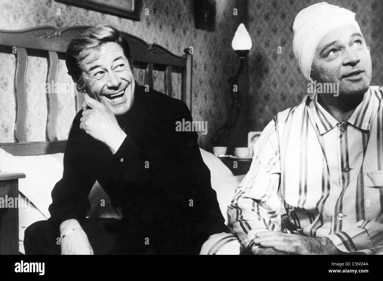 Rex harrison and richard burton Black and White Stock Photos & Images ...