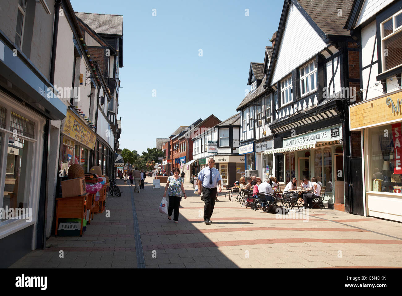 Northwich town centre cheshire england hi-res stock photography and ...