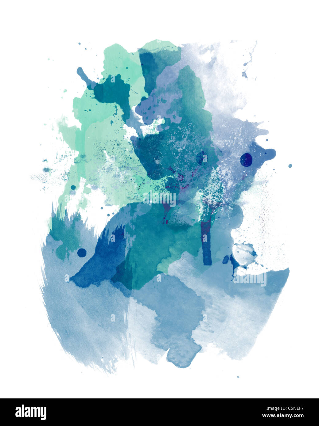 Abstract watercolor paint Stock Photo - Alamy