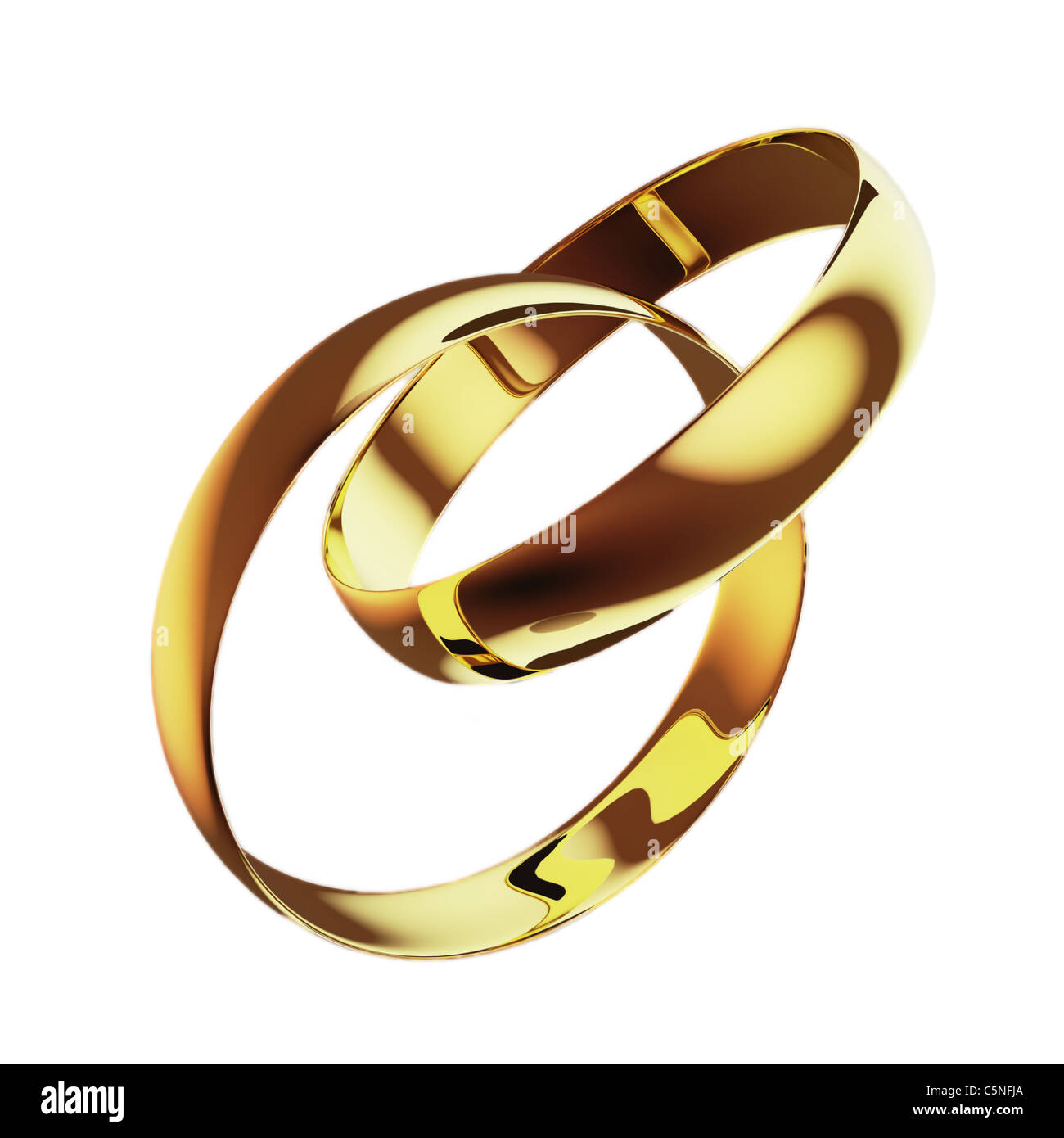 Two wedding ring Stock Photo - Alamy