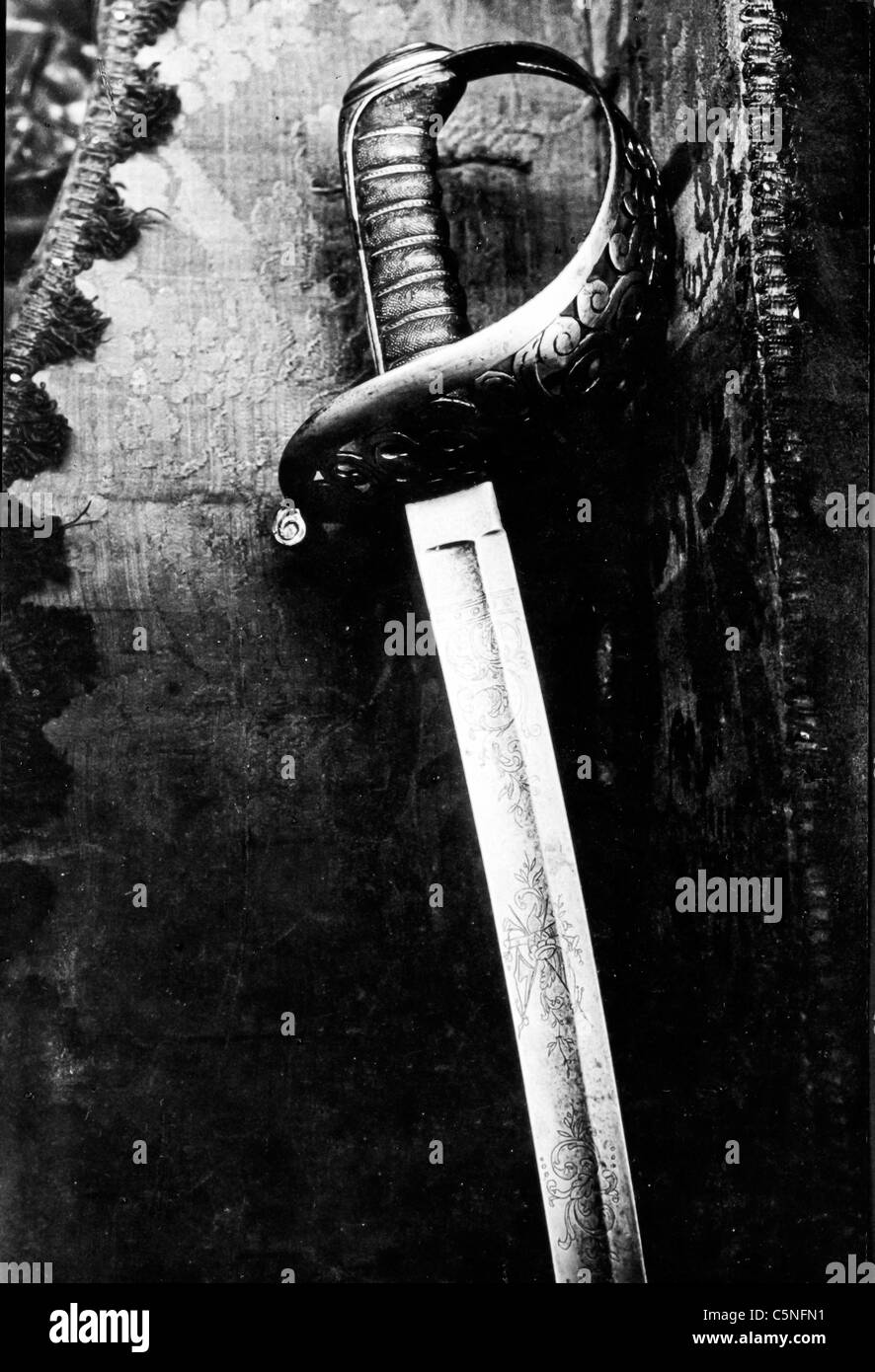 giuseppe garibaldi, sabre Stock Photo - Alamy