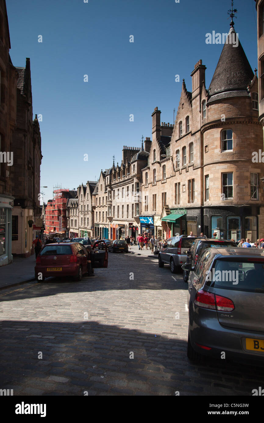 Cockburn street Edinburgh Stock Photo - Alamy