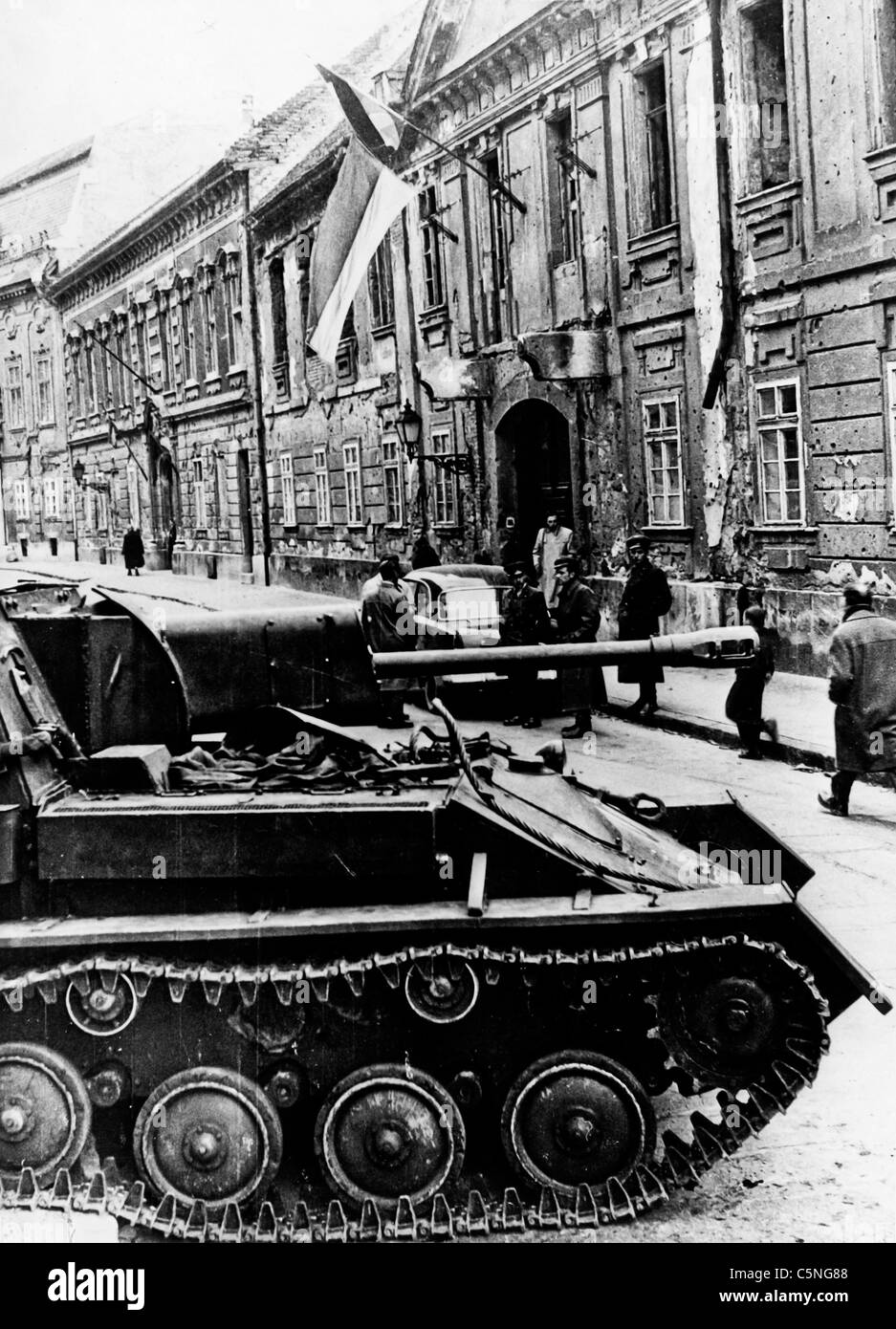 Hungarian Revolution 1956 Tanks