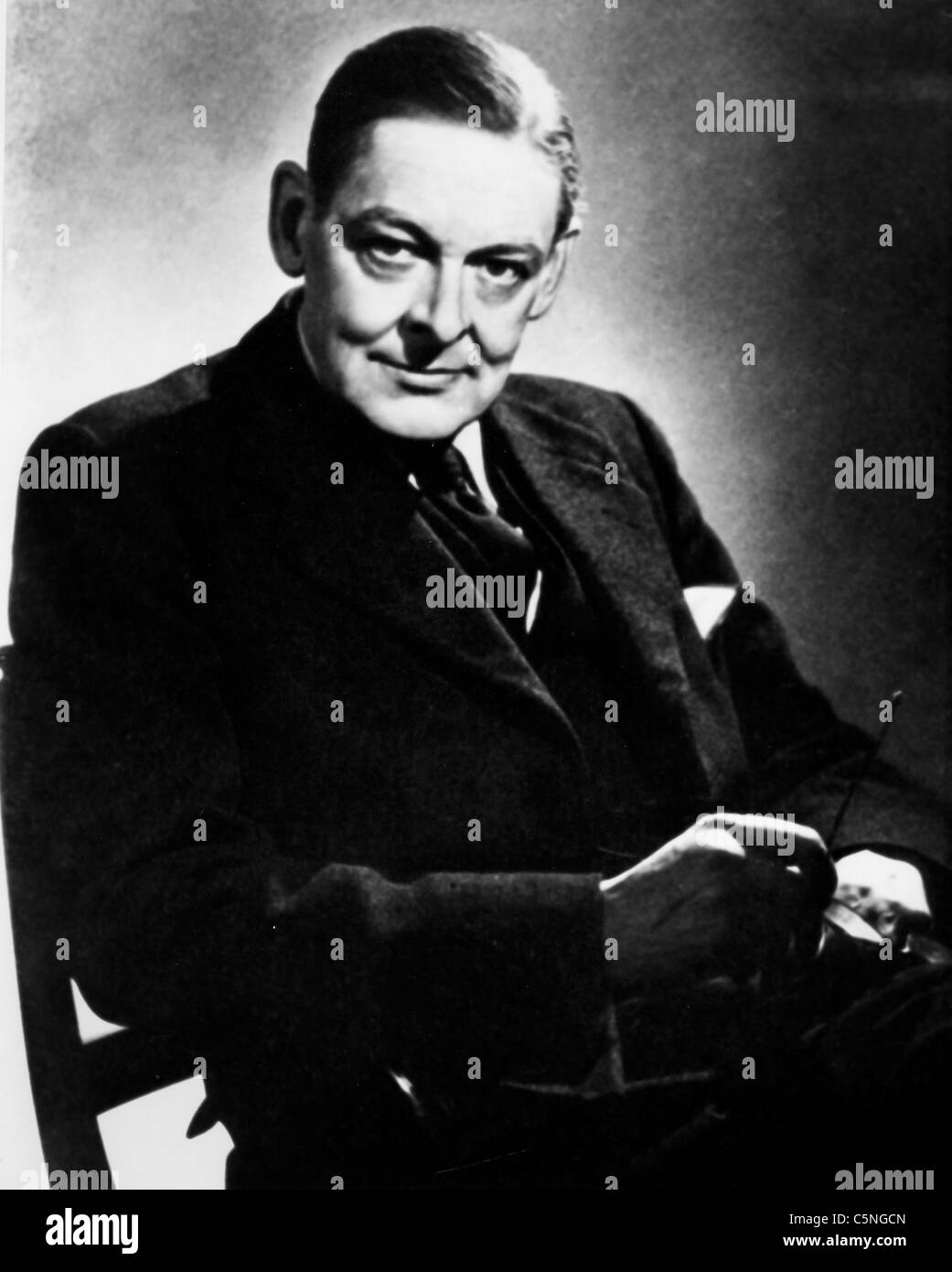 Thomas Stearns Eliot, 1950 Stock Photo - Alamy