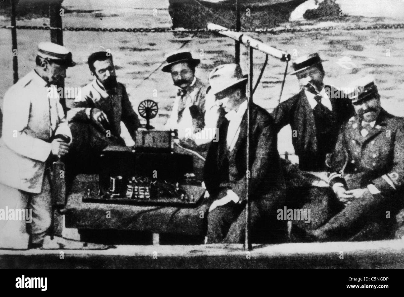 Guglielmo marconi navy hi-res stock photography and images - Alamy