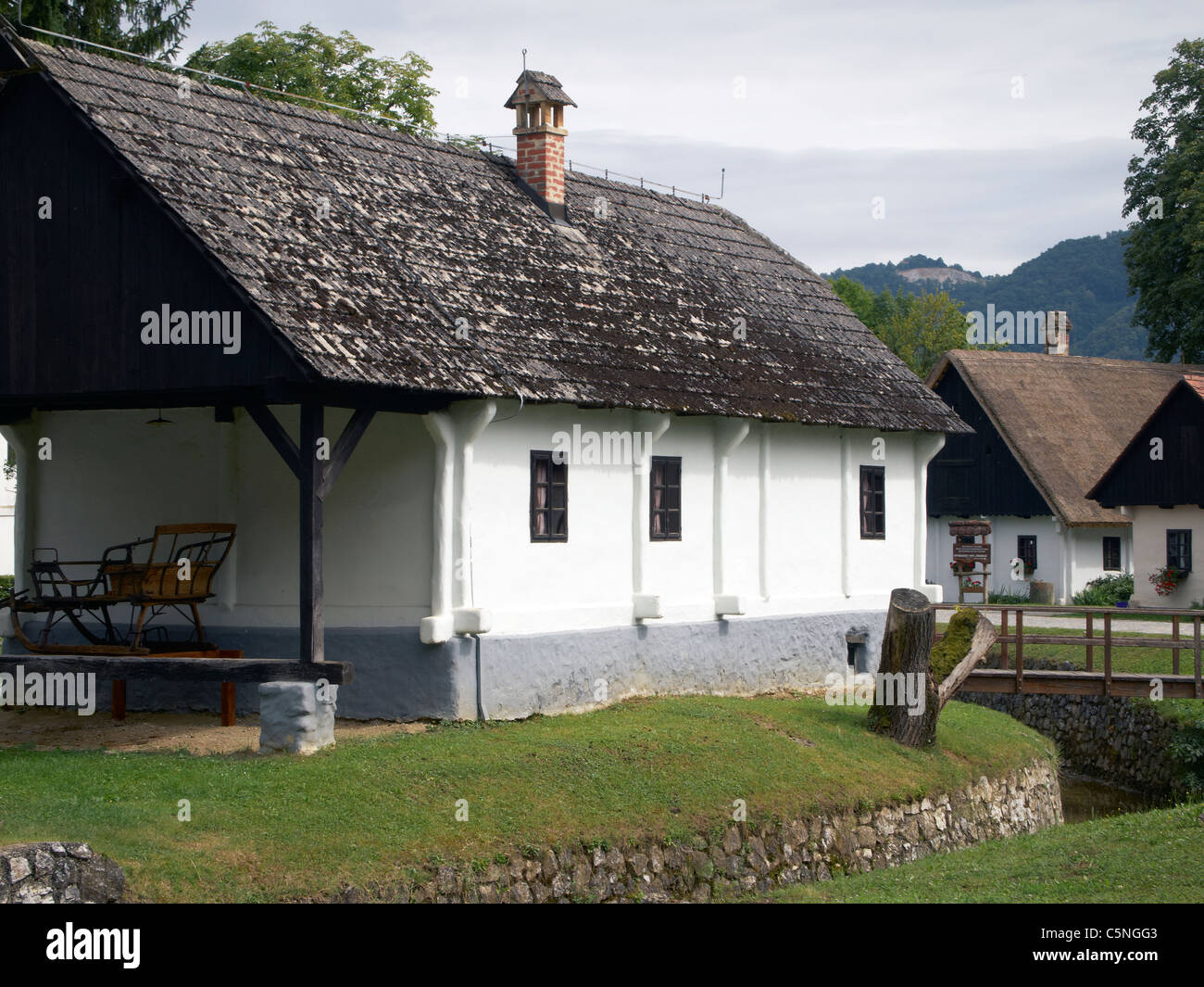 Old village - Staro selo - open historic museum in Kumrovec, Croatia ...