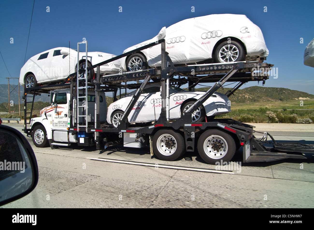 Audi automobile business [latest model] California Stock Photo - Alamy