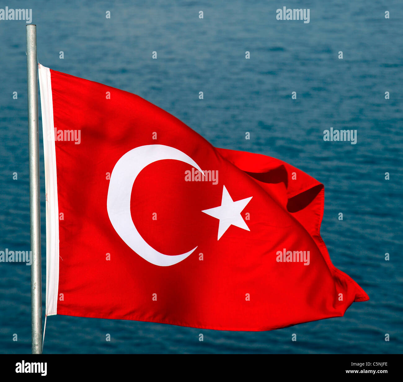 Turkey flag hi-res stock photography and images - Alamy