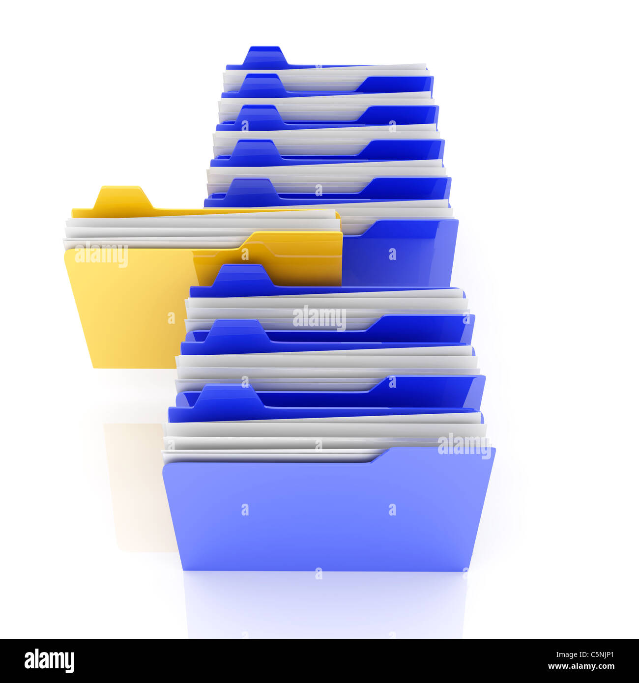 Manila folder full hi-res stock photography and images - Alamy