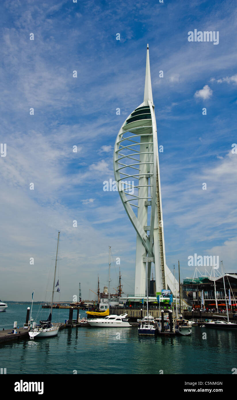 Spinnaker tower glass floor hi-res stock photography and images - Alamy