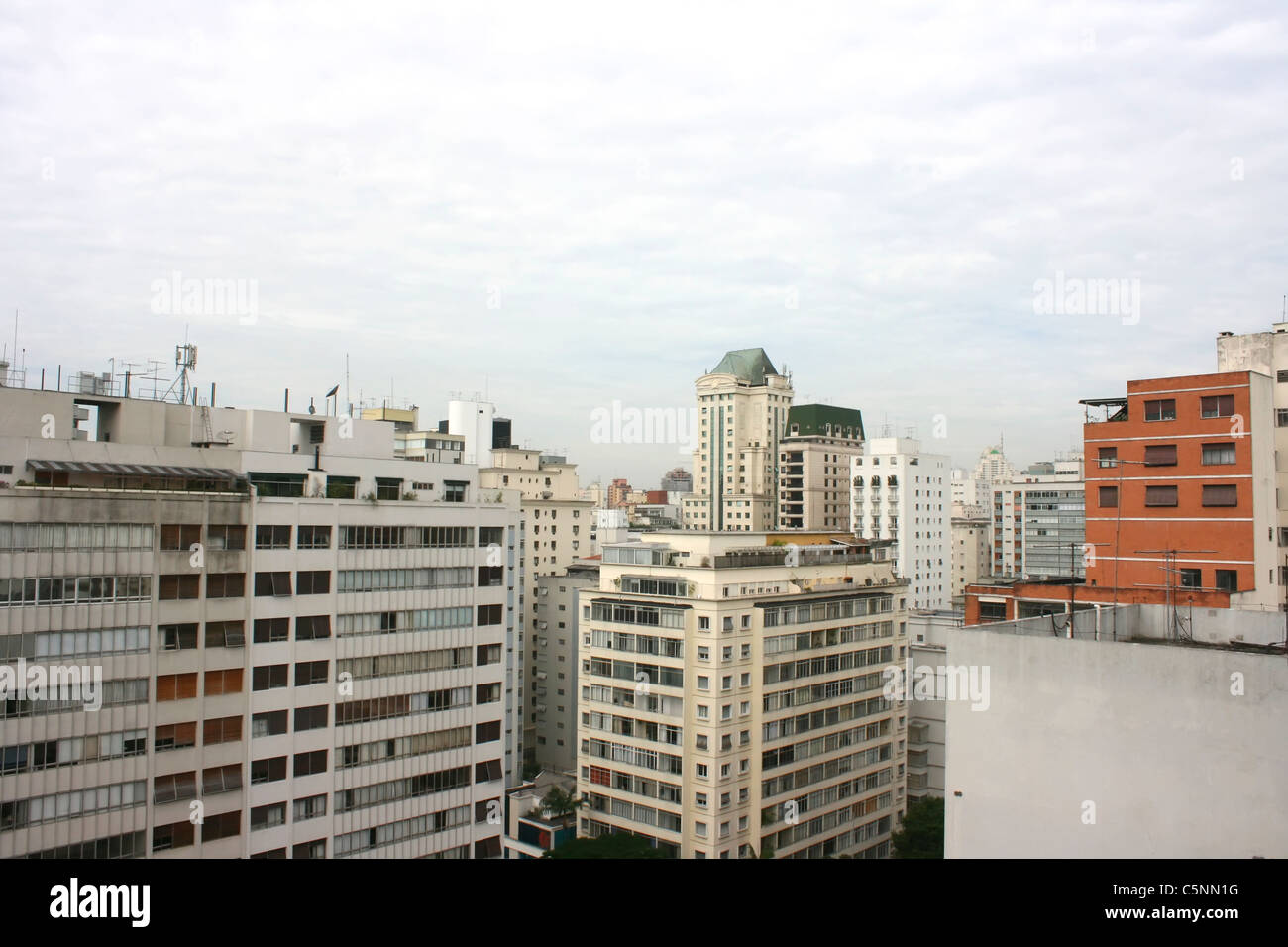 Skyline of Higienopolis, Sao Paulo, Brazil Stock Photo - Alamy