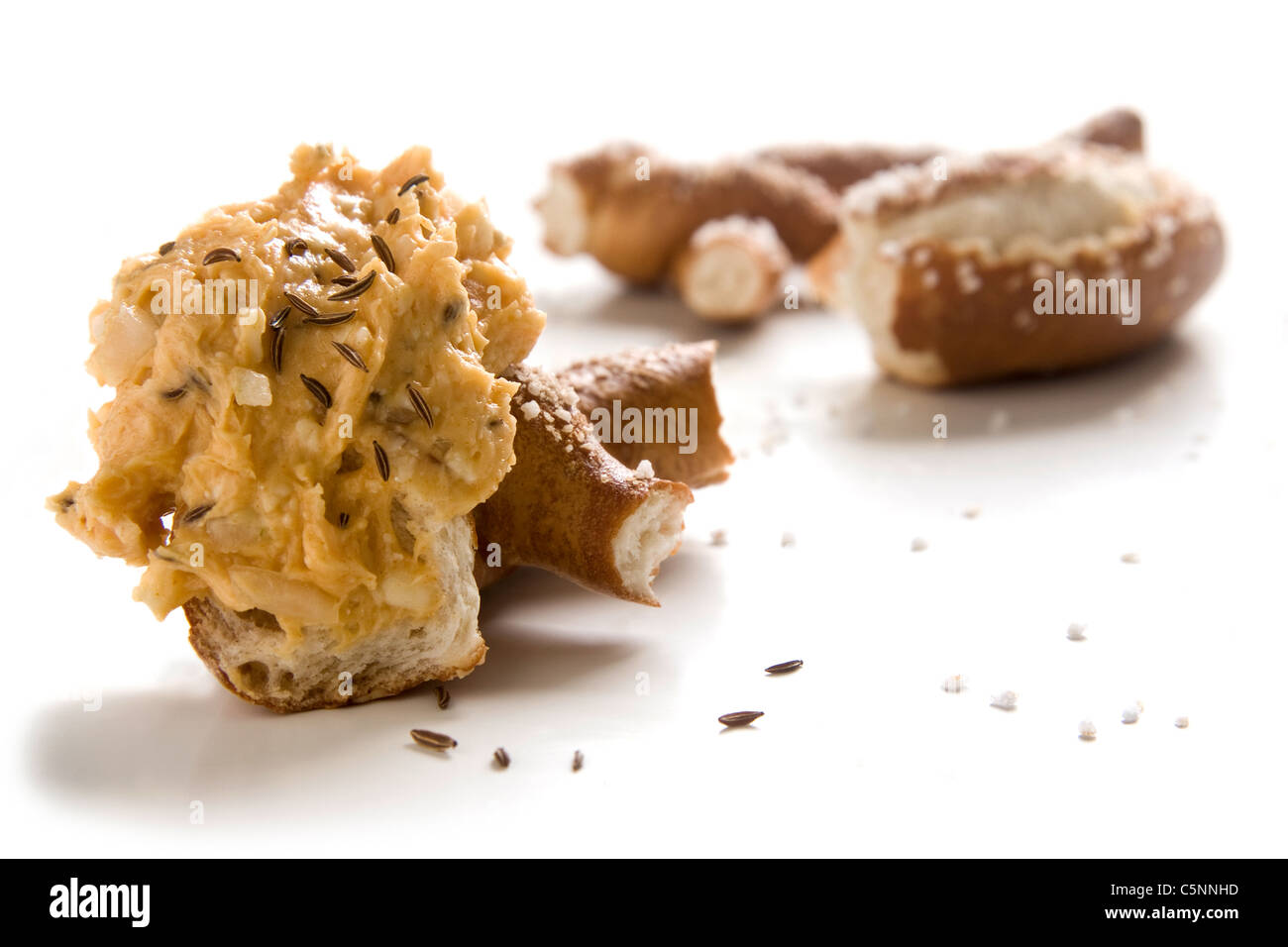 Pretzel rolls Cut Out Stock Images & Pictures - Alamy