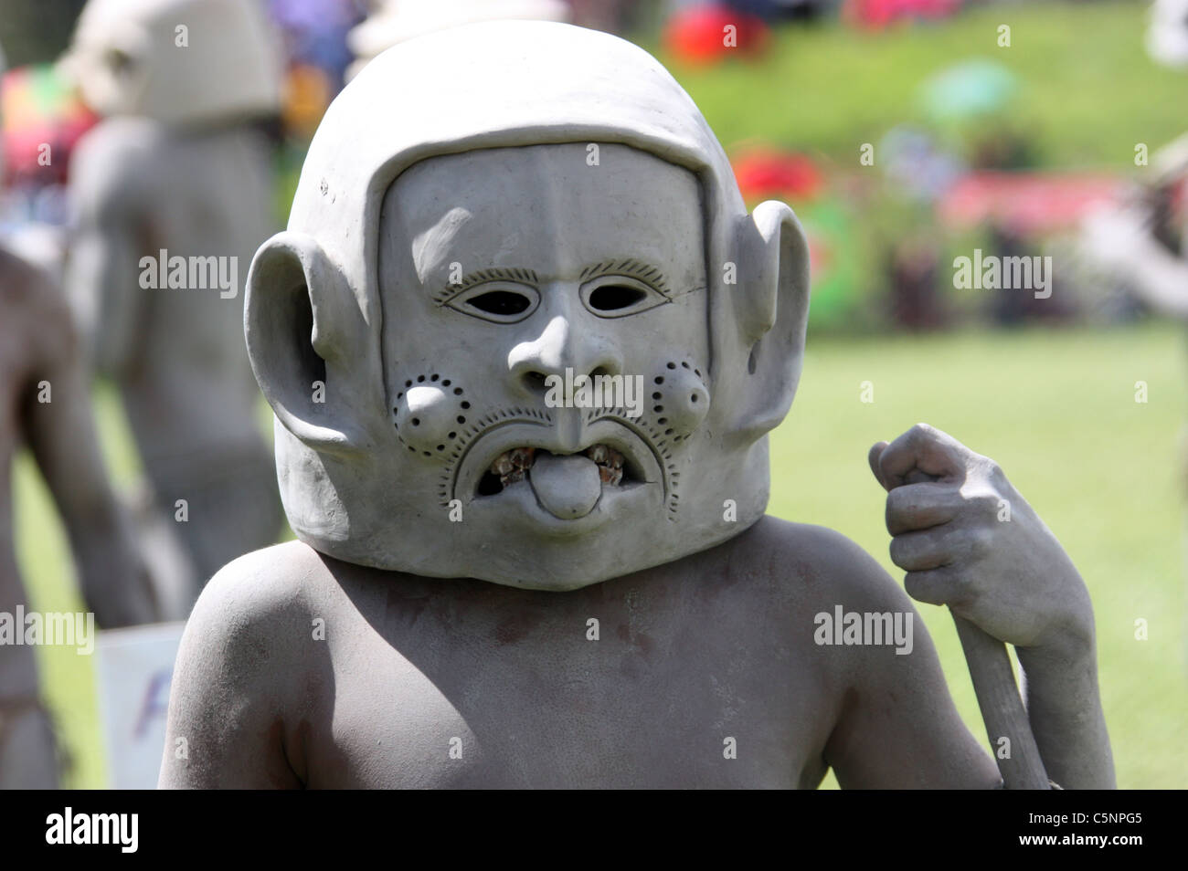 An Asaro Mudman Stock Photo - Alamy
