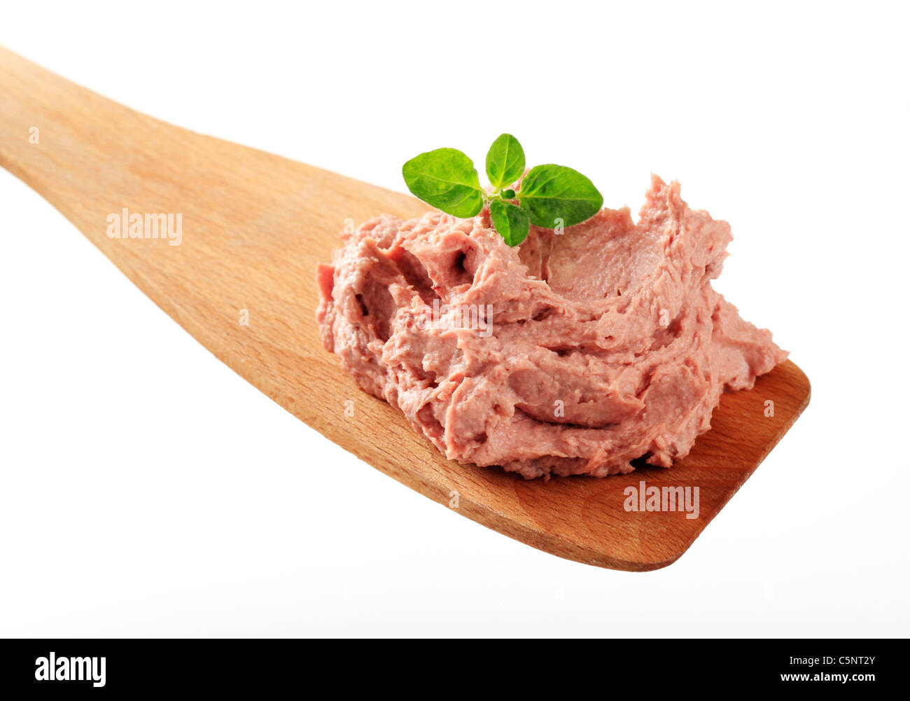 Liver pate spread Cut Out Stock Images & Pictures - Alamy