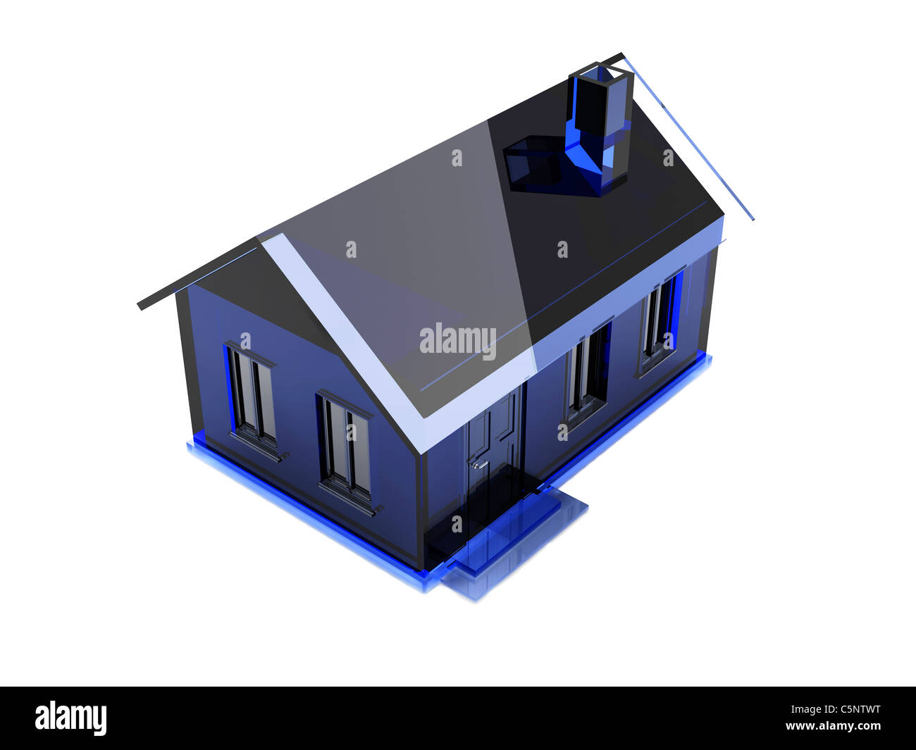 Plastic Toy House Stock Photo - Alamy