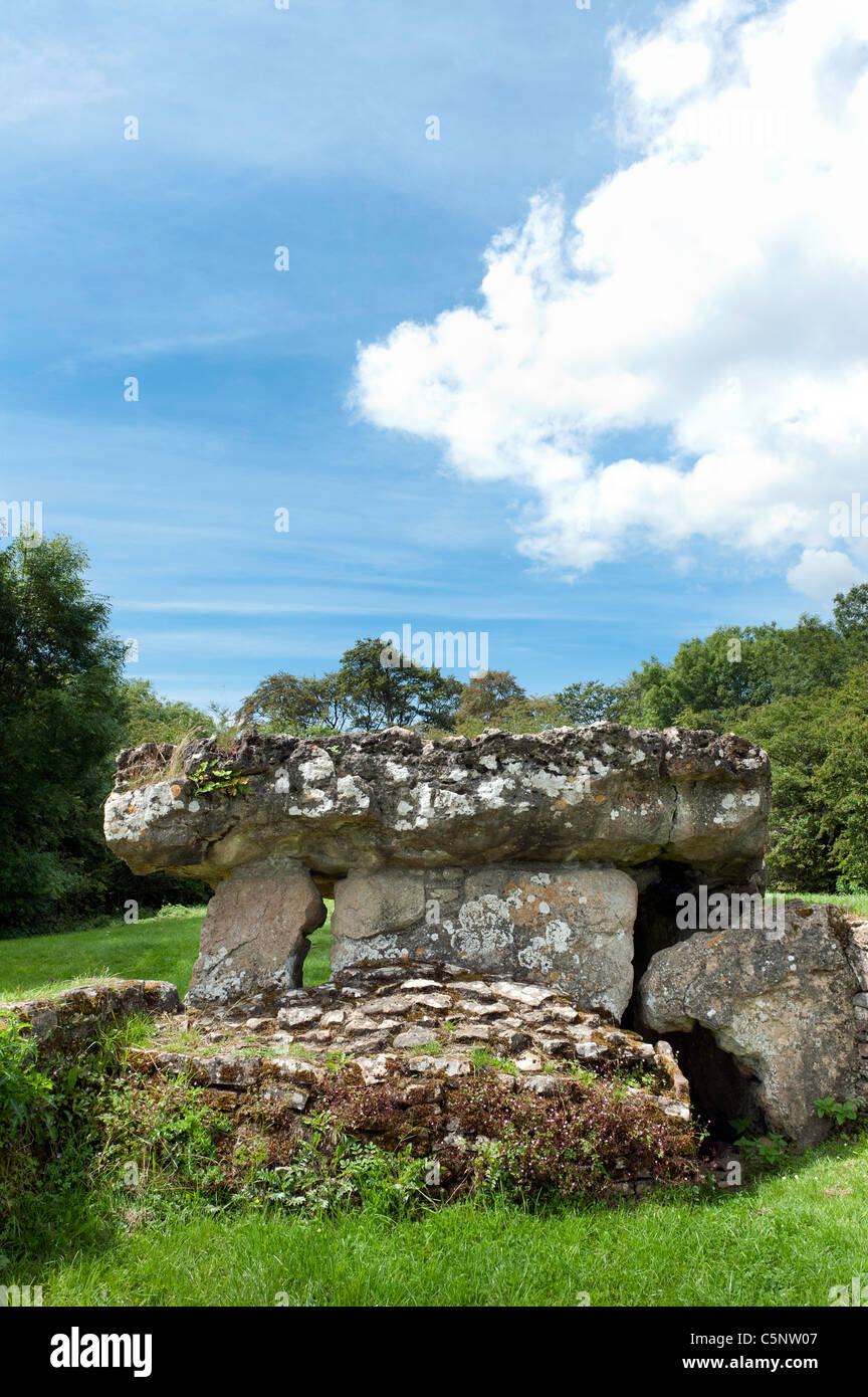 Tinkinswood megalith neolithic burial site hi-res stock photography and ...